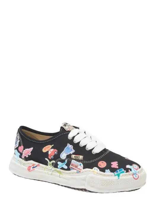 Mihara Yasuhiro Baker Low Top Sneaker - Black