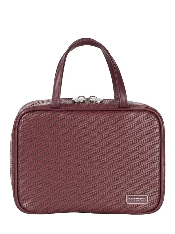 Stephanie Johnson Rosewood Ruby Royal Ml Travel Organizer - Purple