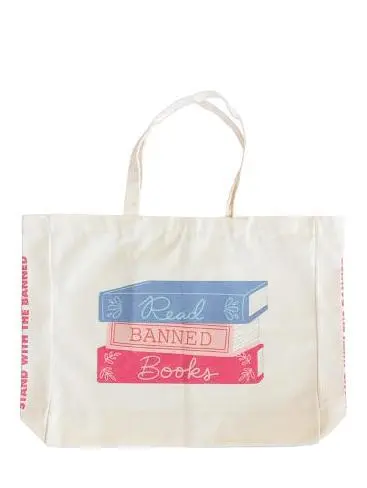 JOLLITY & CO Book Club Canvas Tote Bag - Assorted Pre-pack