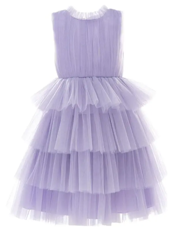 TULLEEN Farvue Tiered Dress - Purple