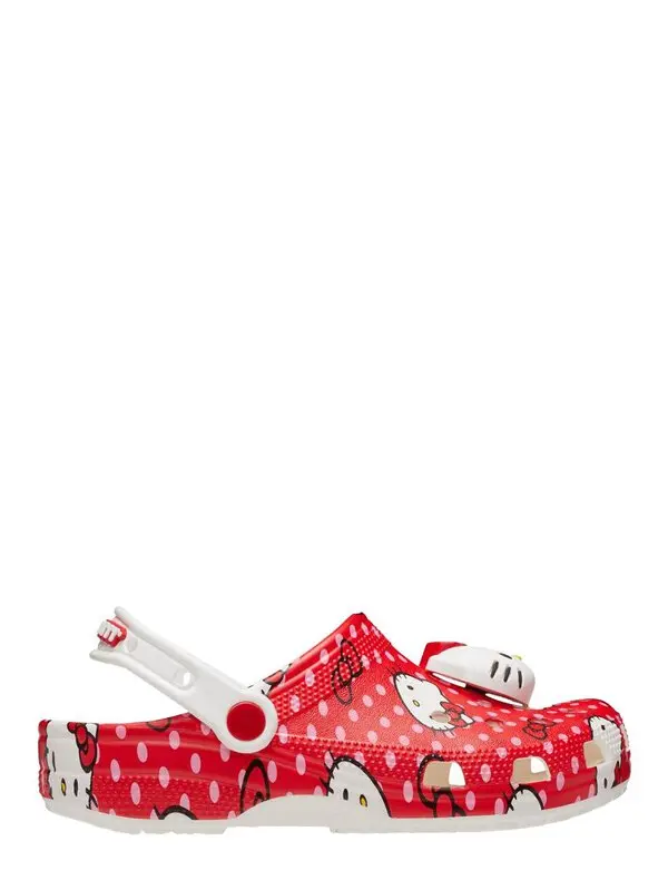 CROCS Hello Kitty X Classic Clog Polka Dots - Red