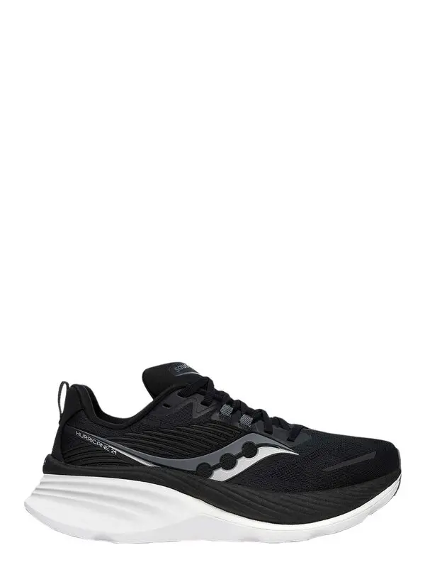 Saucony Hurricane 24 Wide Sneakers - Black