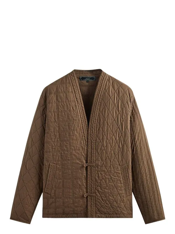 Kith Abbott Quilted Jacket - Brown