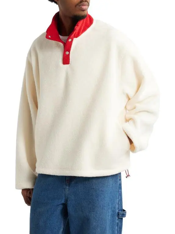 ELWOOD Stadium Pullover - Field White