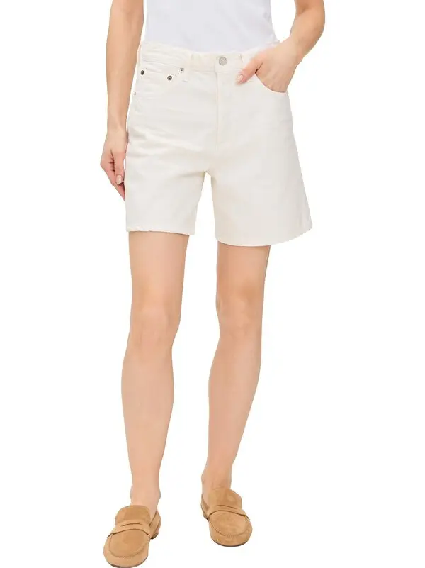AGOLDE Dame High-rise Baggy Shorts - Fortune Cookie