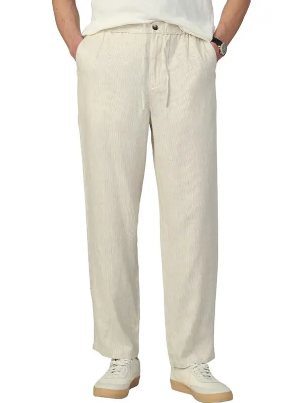 Joe's Jeans Clarkson Stripe Linen Pants - Flax Stripe