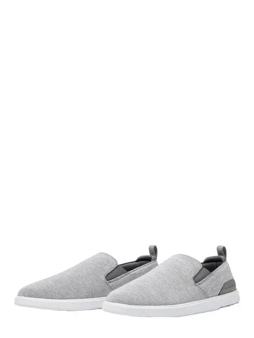 Travis Mathew The Modern Knit Slip-on Sneakers - Heather Sleet