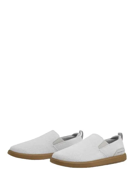 Travis Mathew The Modern Knit Slip-on Sneakers - Heather White