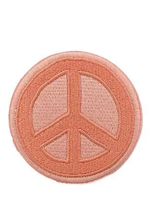 JOLLITY & CO Stick-on Embroidered Patch - Peace