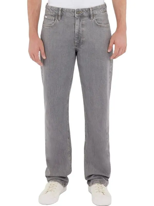 Guess G16 Relaxed Straight-leg Jeans - Grey