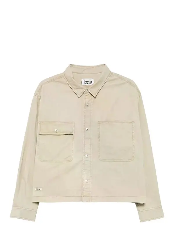 Izzue Long-sleeved Shirt - Neutrals