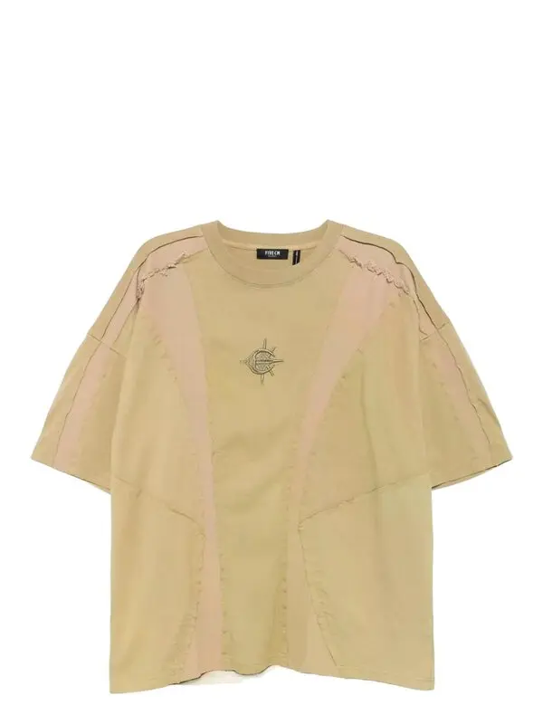 FIVE CM Embroidered T-shirt - Neutrals