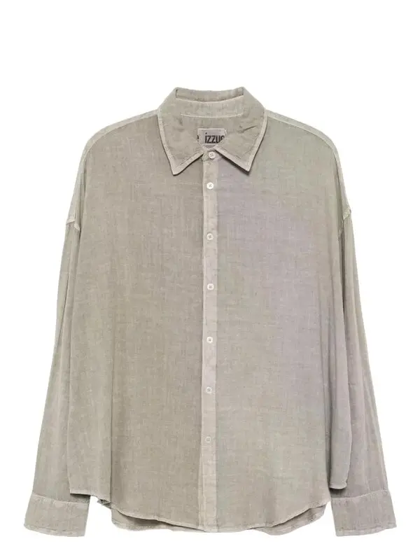 Izzue Long-sleeved Shirt - Grey