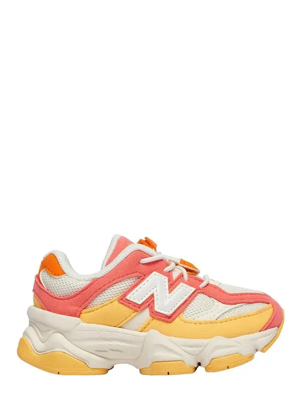 NEW BALANCE 9060 Fluorescentin Sneakers - Clementine/true Red