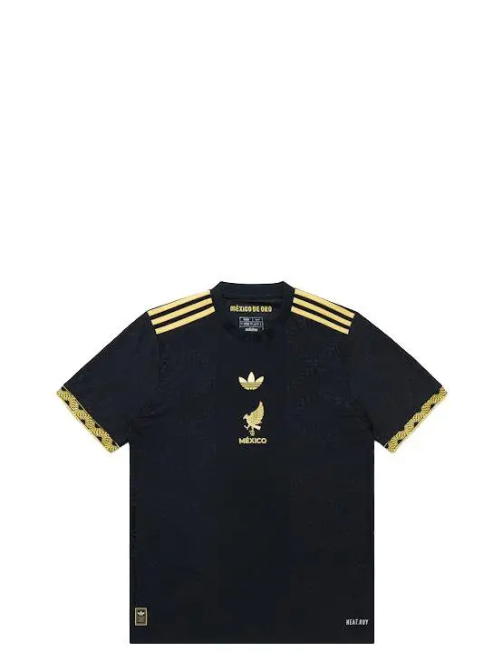 Adidas Mexico Gold Jersey - Black