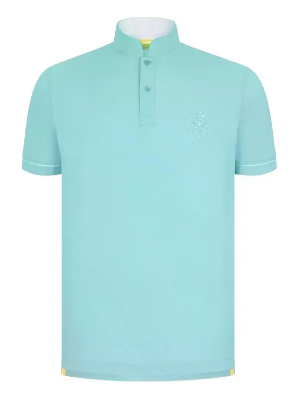 Shanghai Tang Tang Dragon Polo Shirt - Blue