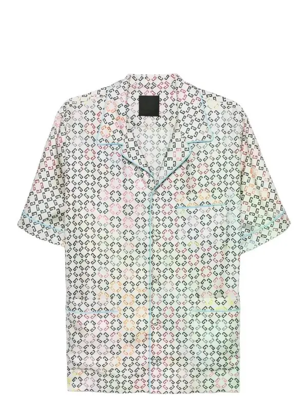 Givenchy Logo-print Shirt - Neutrals