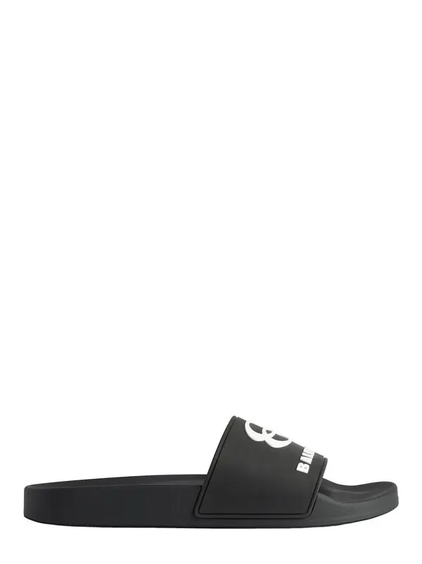 Balenciaga Pool Slide Sandal - Black
