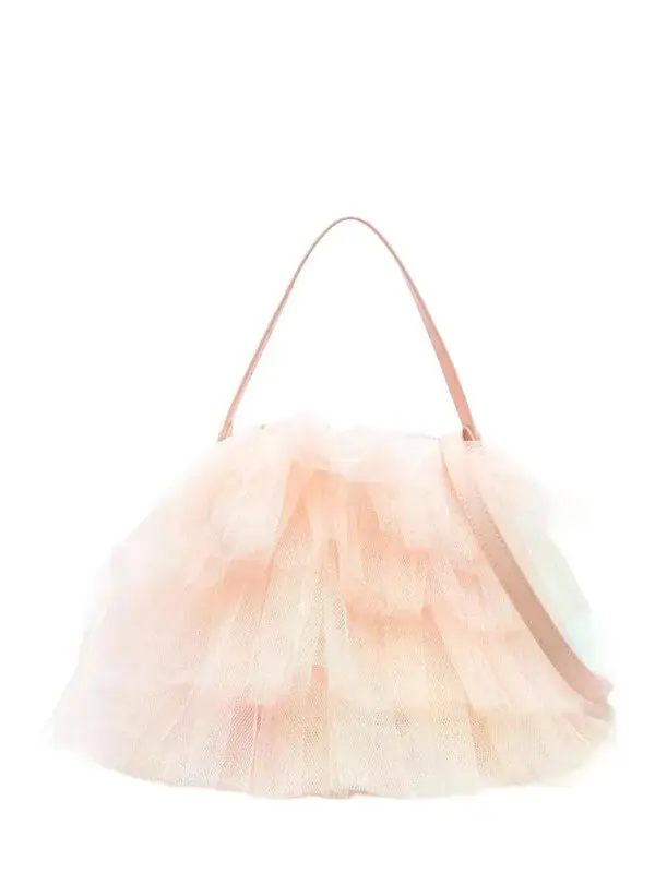 Simone Rocha Mini Frilly Tutu Tote Bag - Pink