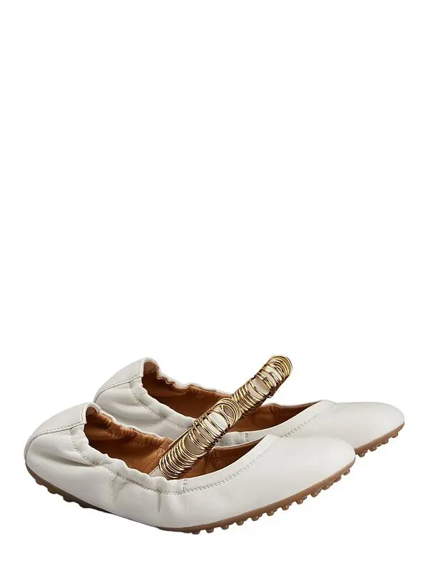 TOD'S Ballerina Flats - White