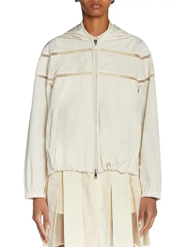 Moncler Clisson Drawcord Jacket - Natural