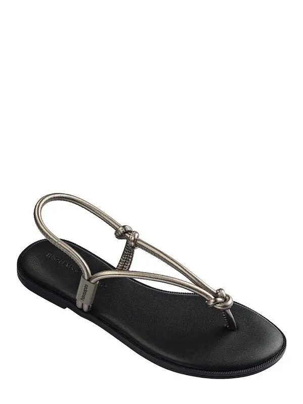 Havaianas Una Acai Eur Sandals - Black
