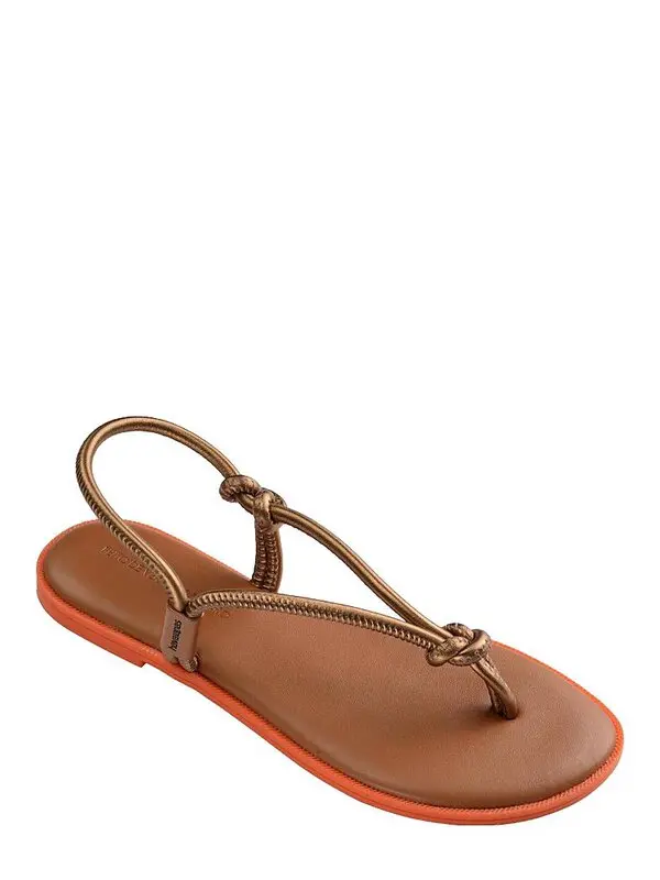 Havaianas Una Acai Eur Sandals - Rust Metal