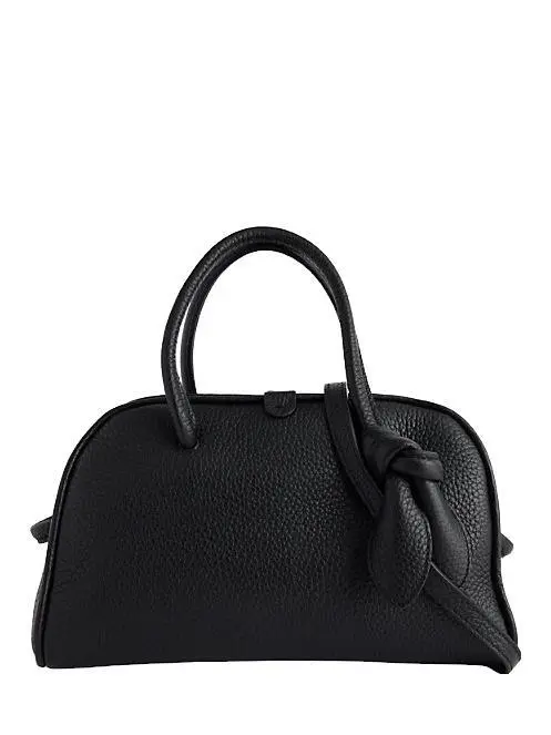 Jacquemus Le Petit Turismo Leather Shoulder Bag - Black