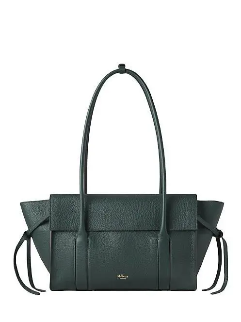 Mulberry Small Soft Bayswater Leather Tote - Mulberry Green