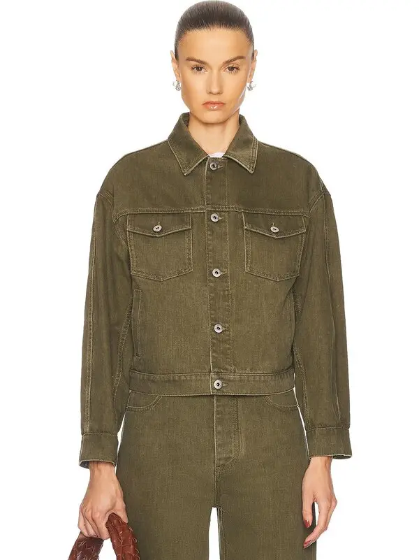 Bottega Veneta Denim Jacket - Caper Stone Washed