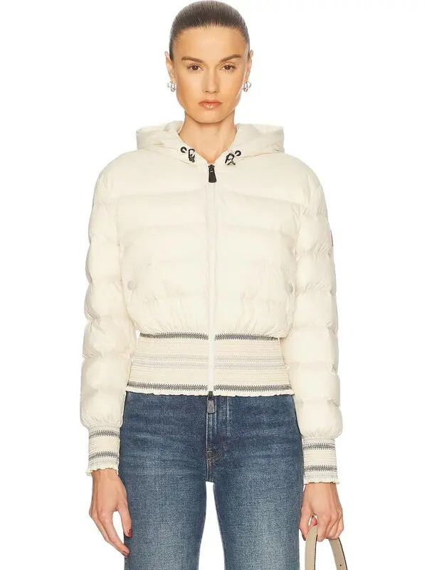 Moncler Jeypore Bomber - White Pepper