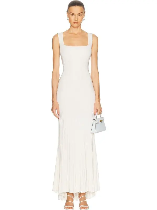 Galvan Atlanta Gown - White
