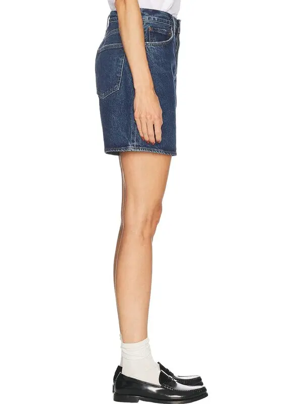 AGOLDE Dame High-rise Baggy Denim Shorts - Enamour
