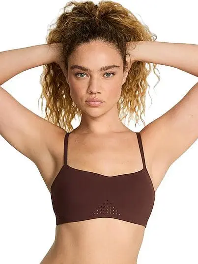 Victoria's Secret Vsx Featherweight™ Light Balconette Sports Bra - Brown