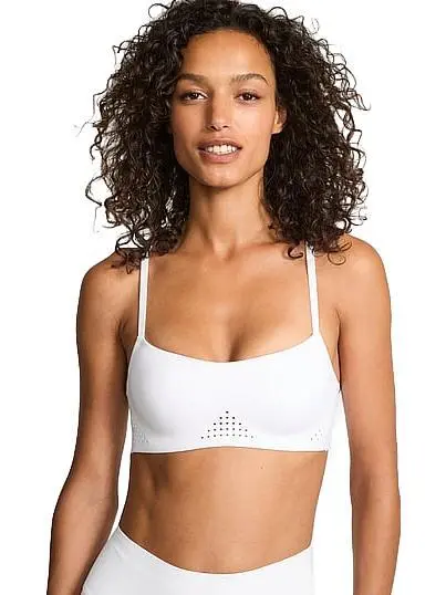 Victoria's Secret Vsx Featherweight™ Light Balconette Sports Bra - White,ivory