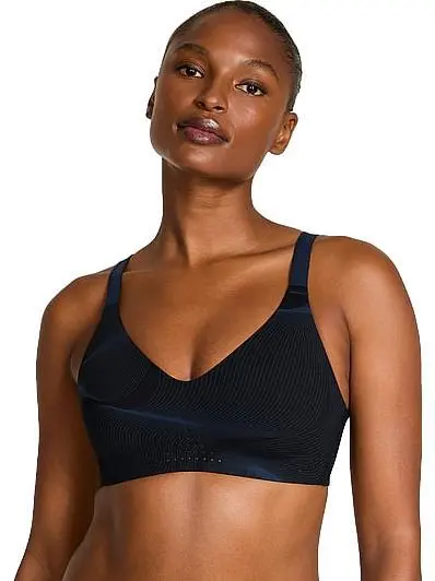 Victoria's Secret Vsx Featherweight™ Medium V-neck Sports Bra - Print