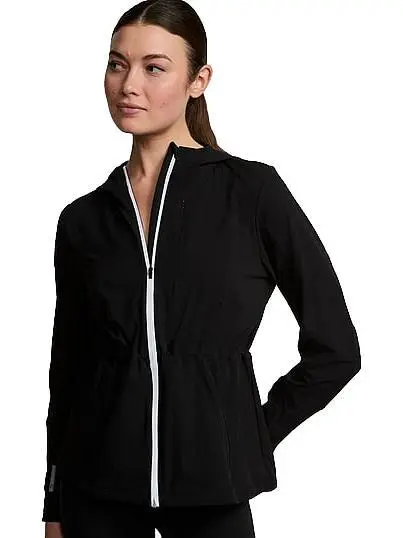 Victoria's Secret Vsx Activeflex Run Jacket - Black