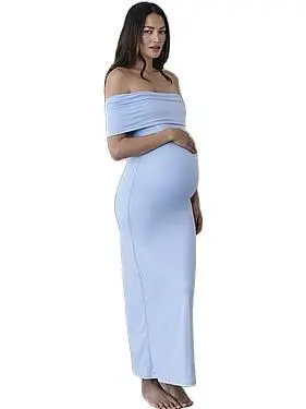 Victoria's Secret Bumpsuit Bianca Maxi Dress - Blue