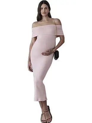 Victoria's Secret Bumpsuit Bianca Maxi Dress - Pink