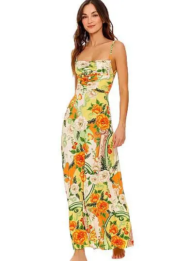Victoria's Secret Agua Bendita Arista Printed Maxi Dress - Floral
