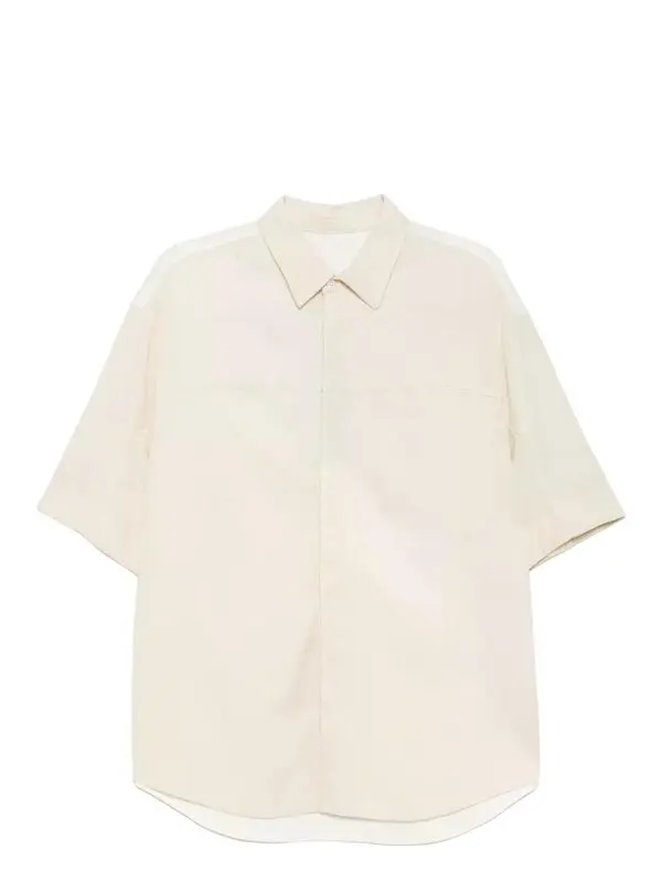 CROQUIS Short-sleeved Shirt - Neutrals