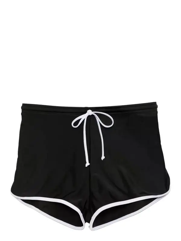 DUSKII High-waisted Surf Shorts - Black