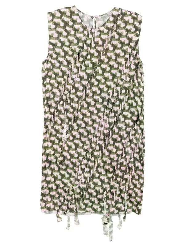 JNBY Patterned Pleated Dress - Pink
