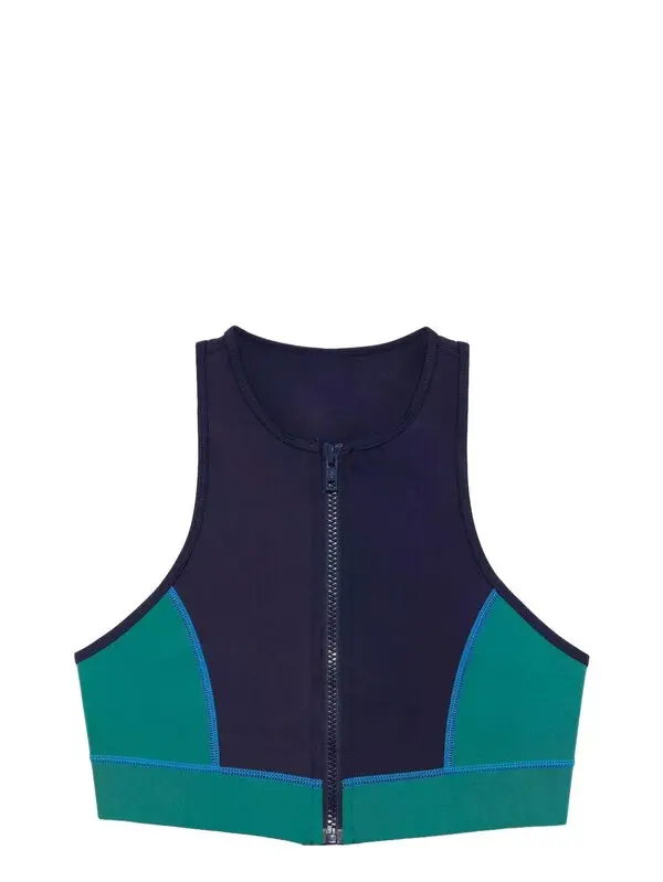 DUSKII Neoprene High-neck Surf Top - Blue