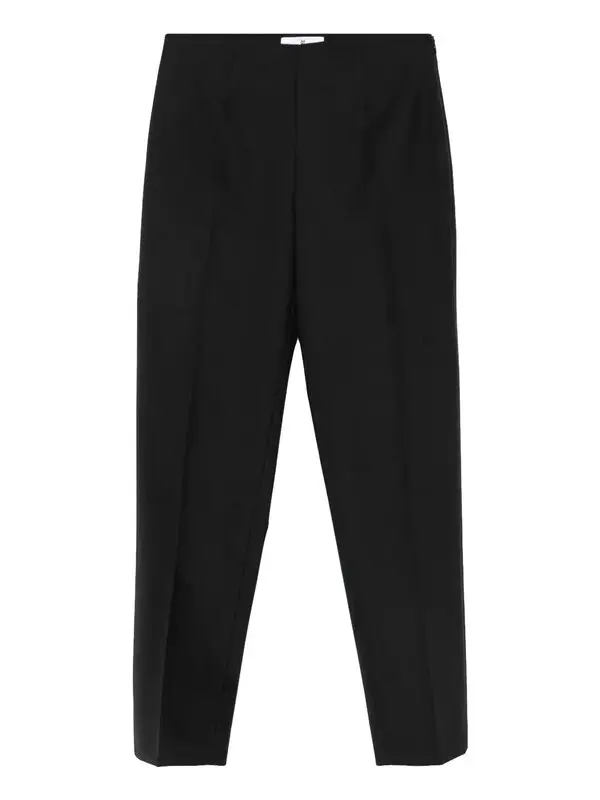 PT TORINO Cropped Trousers - Black