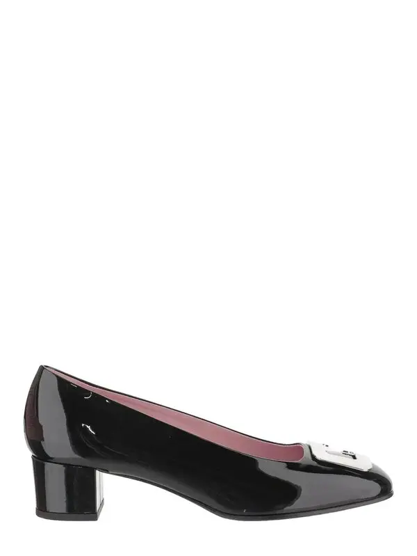 CAREL Leather Pumps - Black