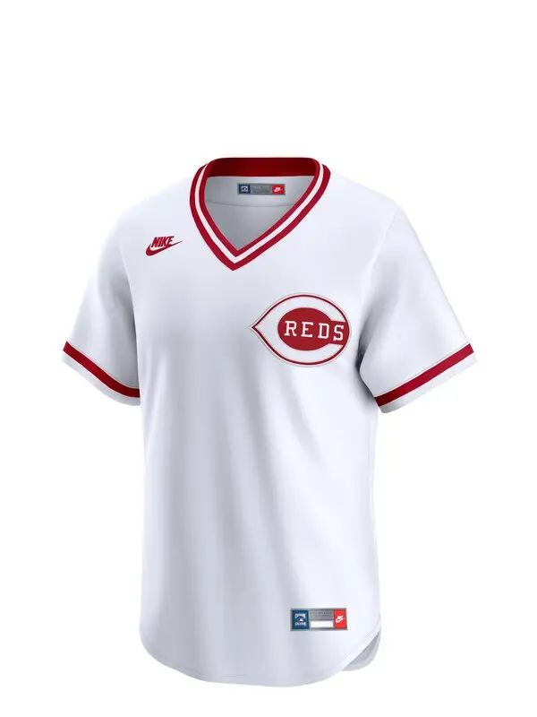Nike Cincinnati Reds Cooperstown Dri-fit Adv Mlb Limited Jersey - White