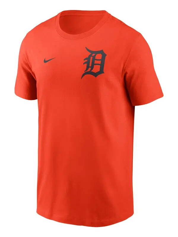Nike Detroit Tigers 2-hit Mlb T-shirt - Orange