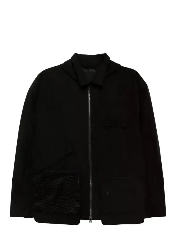 CROQUIS Military Hooded Jacket - Black