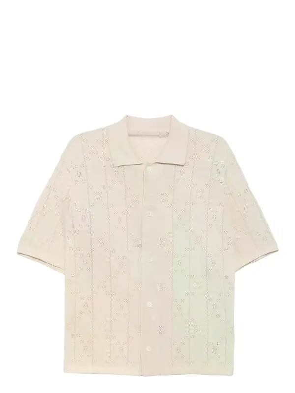 CROQUIS Knitted Shirt - Neutrals